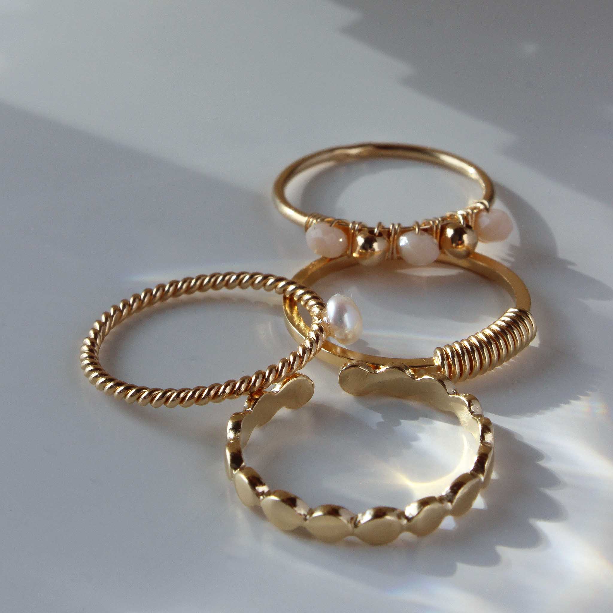 Passionnée - Ring 18k Gold Plate – LUZO